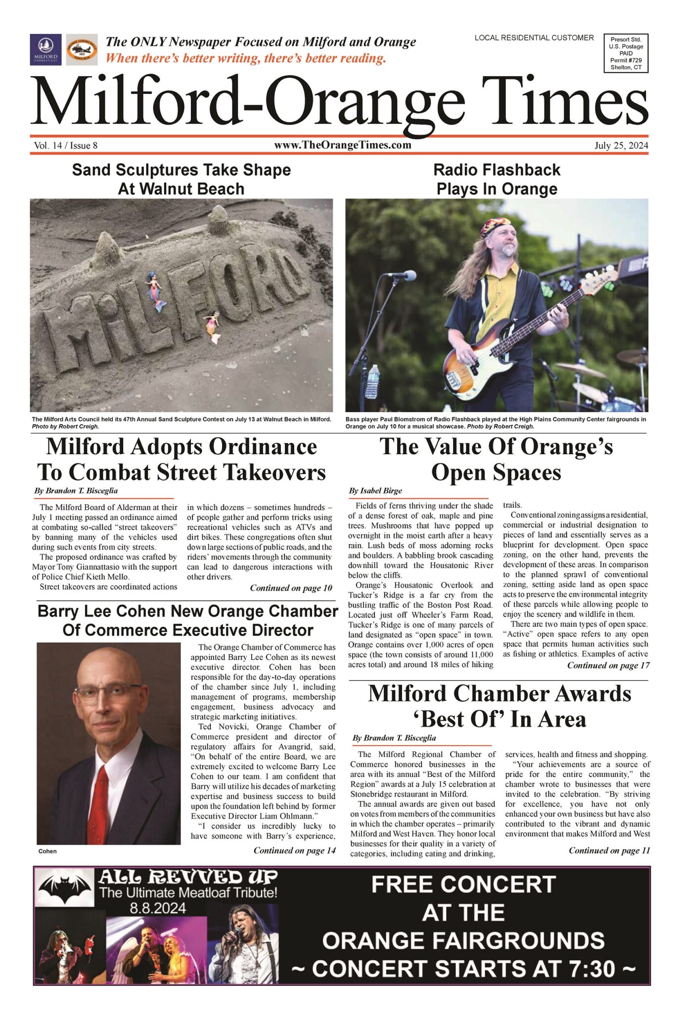 Milford-Orange Times – When there is better writing, there is better ...